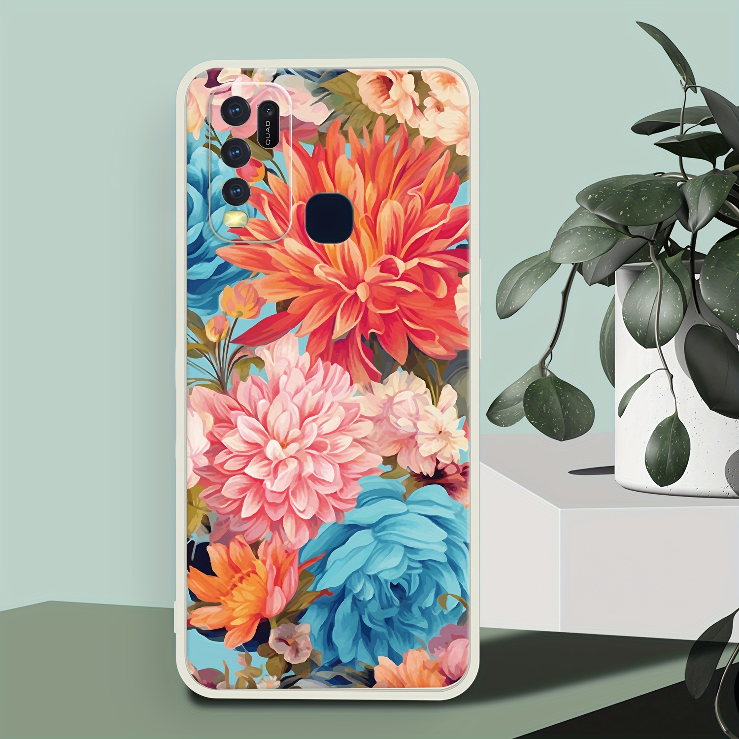 Colorful Flower Patterns Suitable Vivo X Z S V Y S E 1 3 5 - Temu South ...