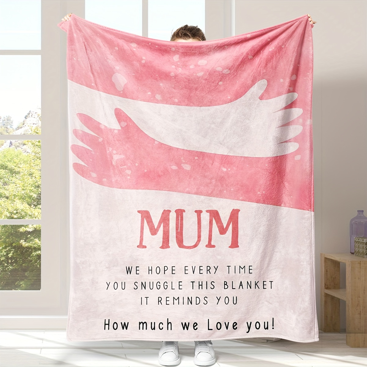 Flannel Blanket Daughter's Gift Super Soft Gift Flannel - Temu Australia