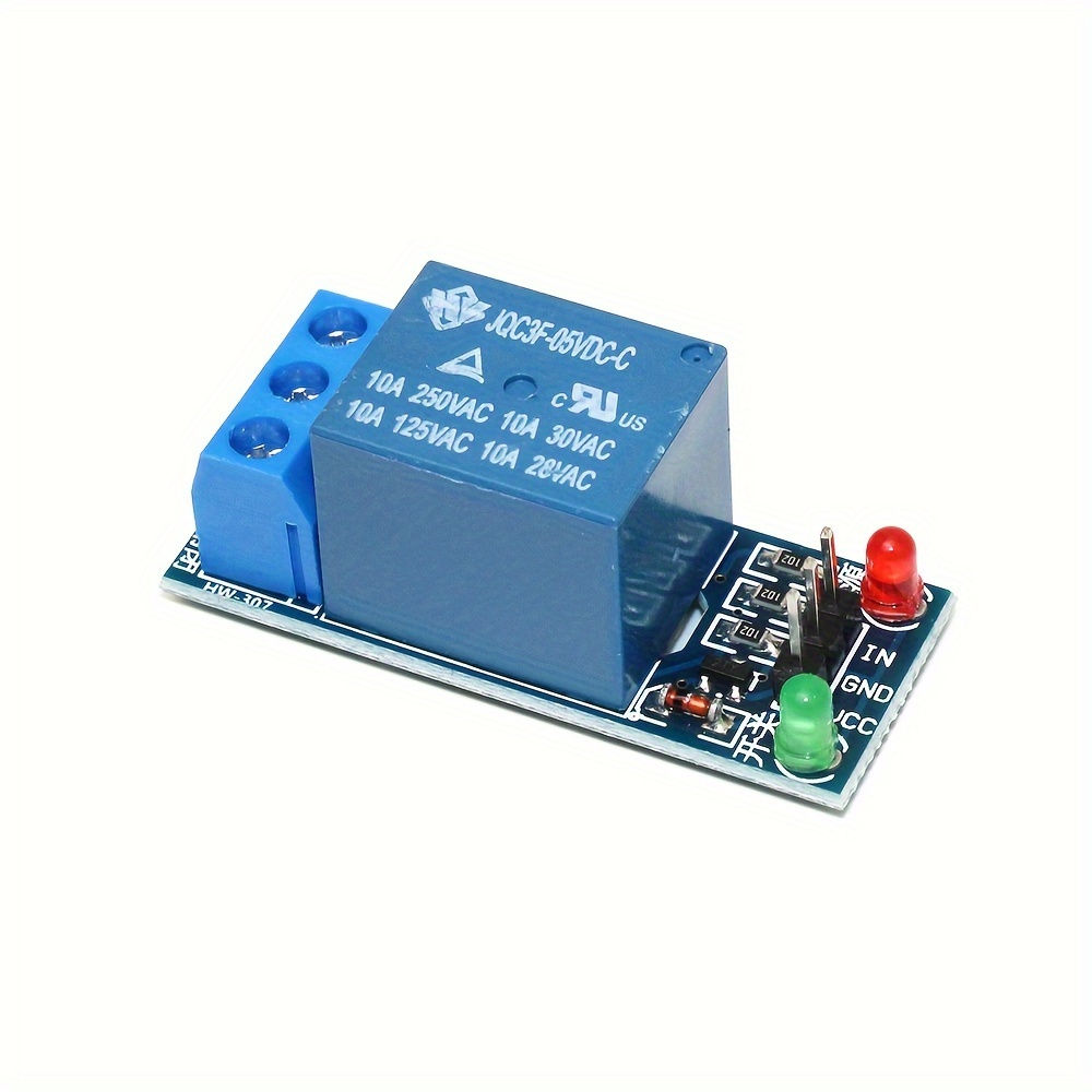1pc 5v One Channel Relay Module Relay Switch With Opto Isolation High ...