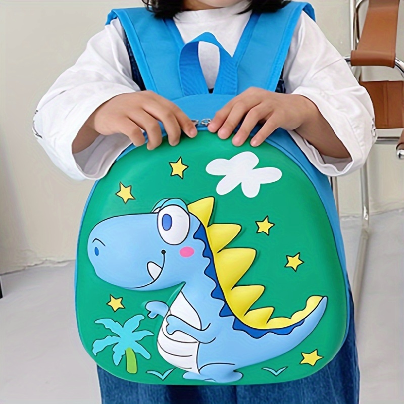 Cartoon Student Backpack Eggshell Small Dinosaur Girl - Temu Australia