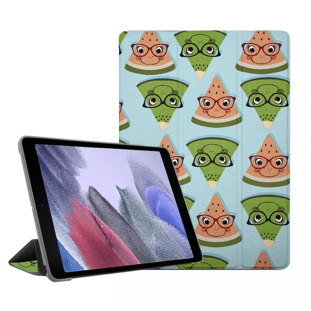 Slim Premium Pu Faux Leather Case Samsung 8 2022 - Temu Netherlands