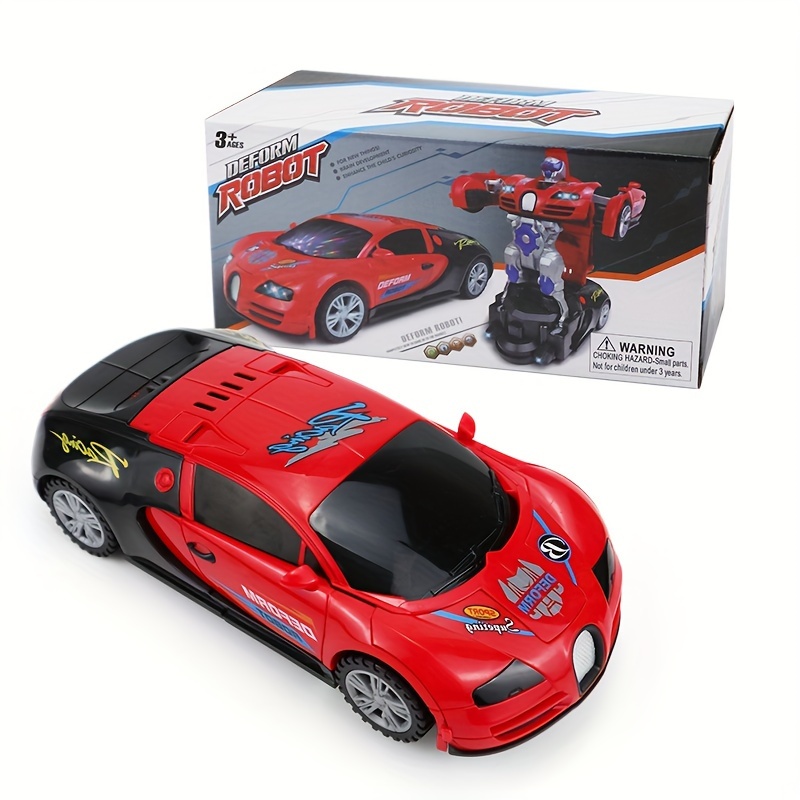 Electric Universal Deformation Car Robot Light Music - Temu Australia
