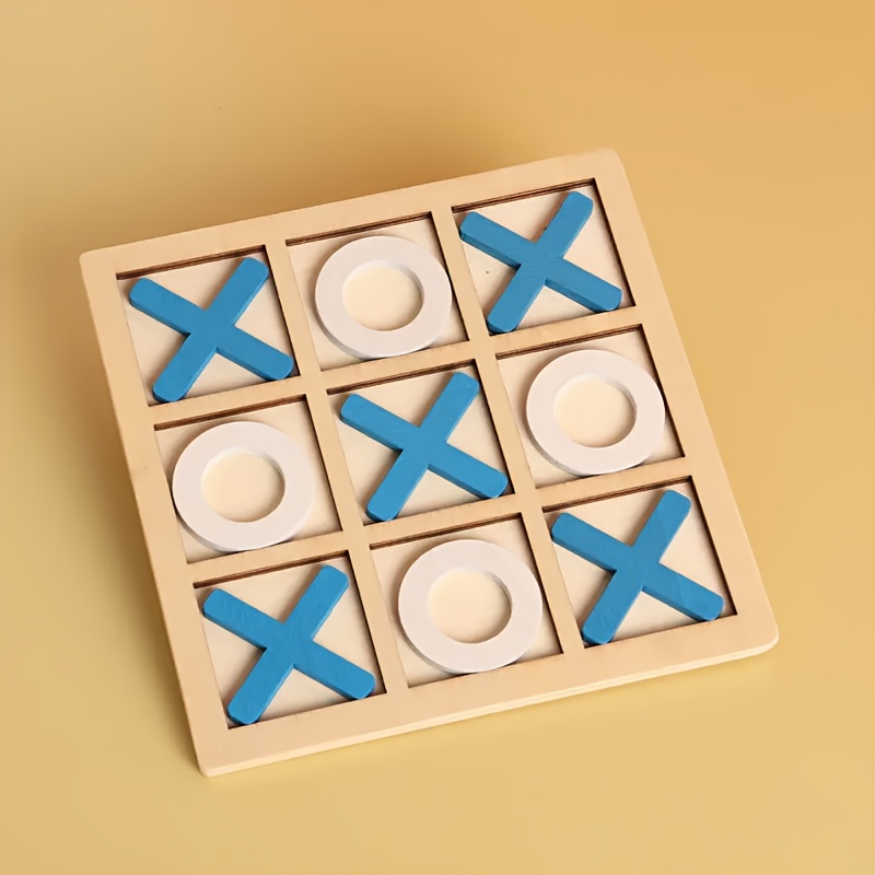 Quality Solid Wood Tic tac toe Board Game Perfect Backyard - Temu Australia