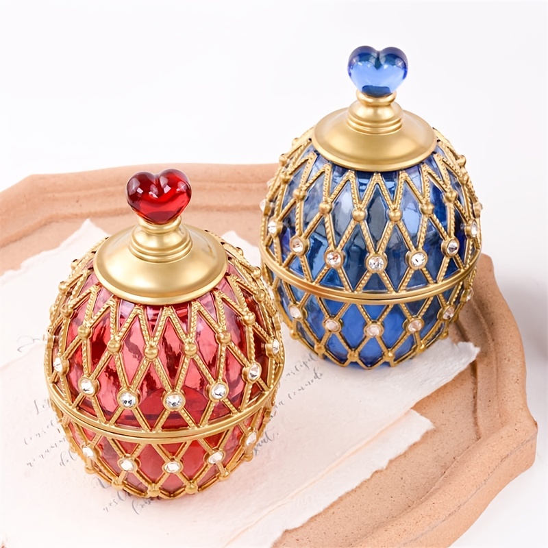 Egg Shape Storage Jewelry Resin Mold Egg Shape Jewelry Box - Temu