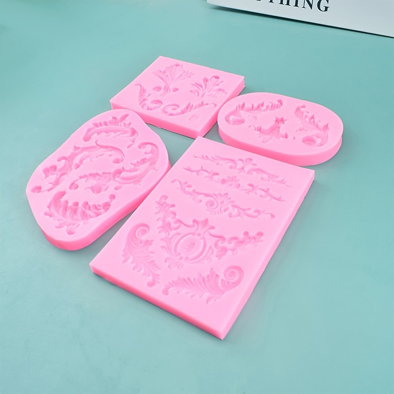 european style hollow embossed silicone molds set silicone - Temu Canada