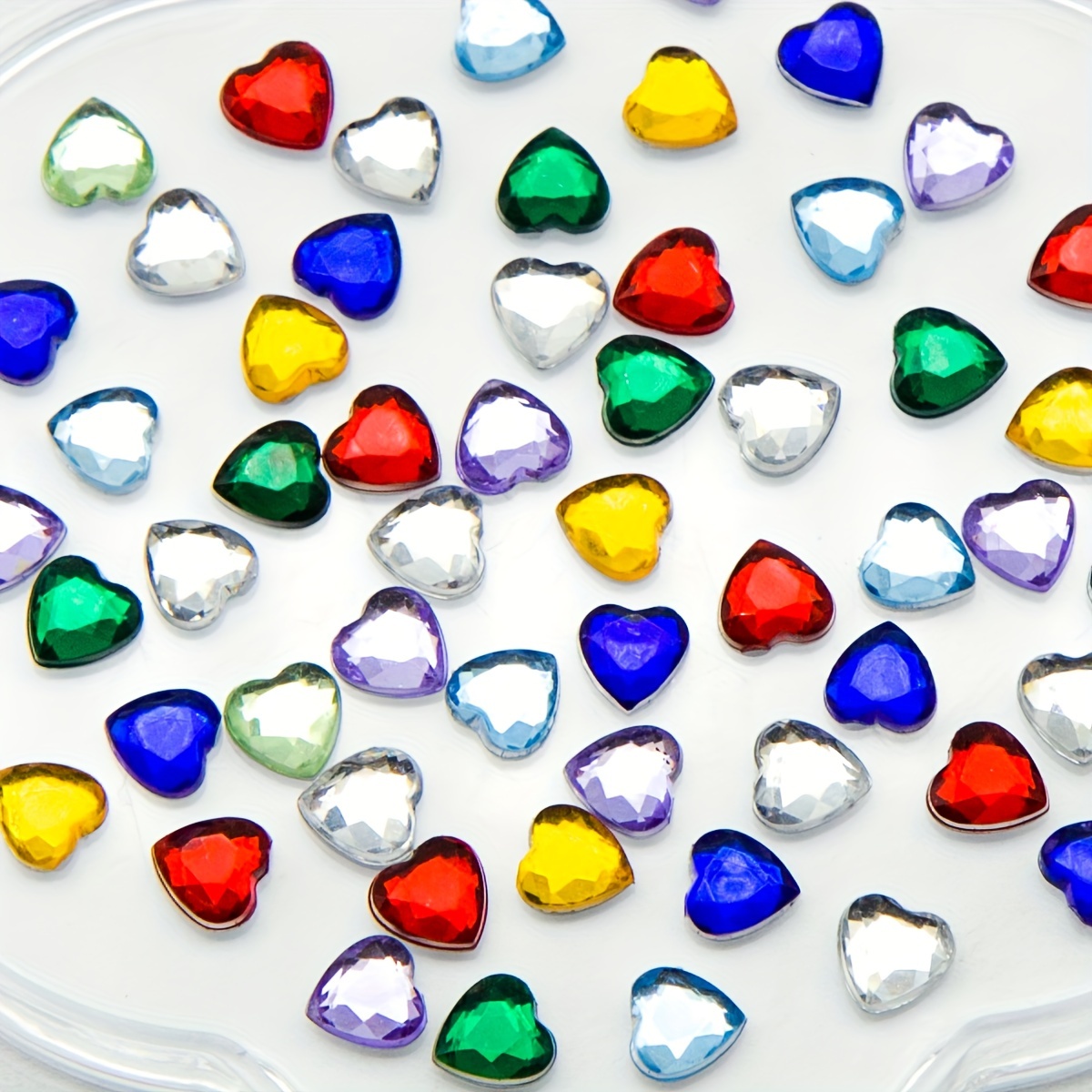 Beauty Love Flat back Crystal Rhinestones Muti color Love - Temu United ...