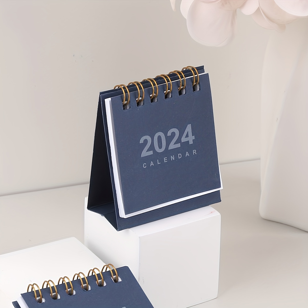 2024 Mini Desk Calendar Simple Portable Desk Calendar - Temu New Zealand