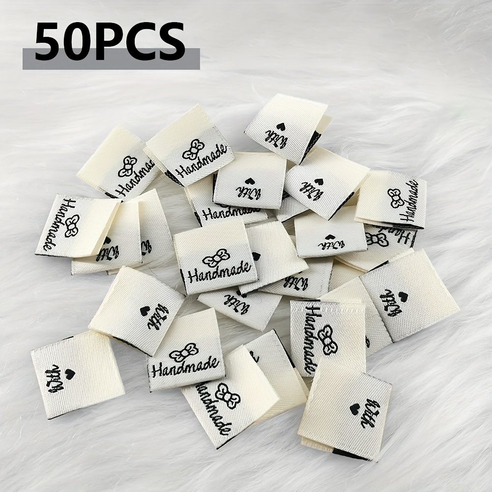 Bow Pattern Crafting For Men Fashion Sewing Woven Labels For - Temu Canada