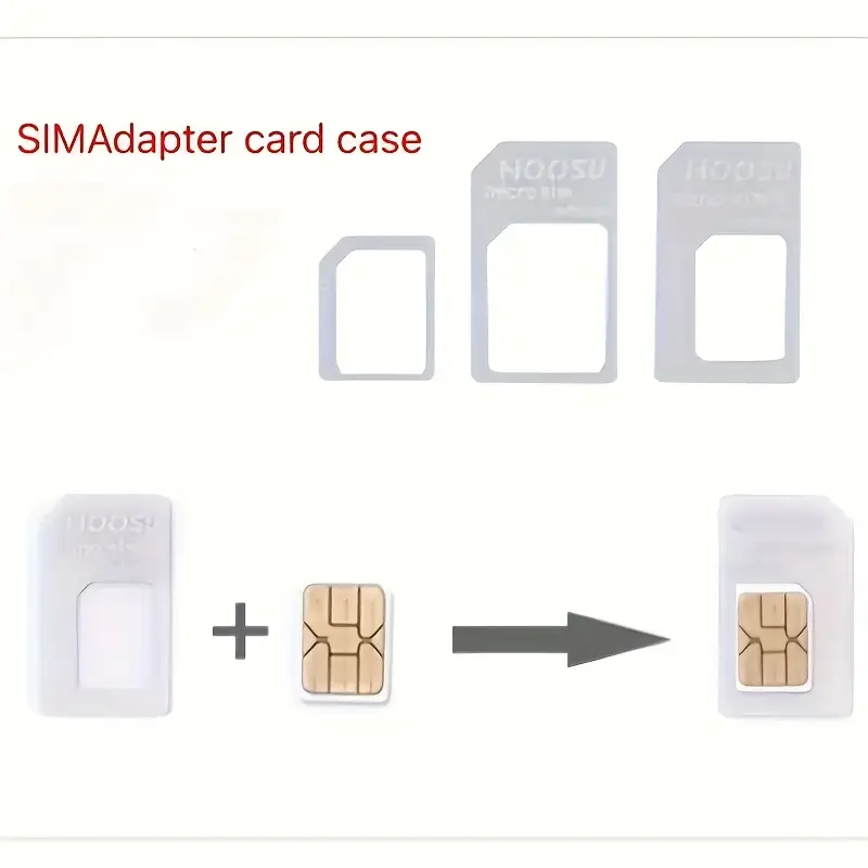 Nano Sim Card Adapter Kit Nano Micro Standard Converter Kit Temu