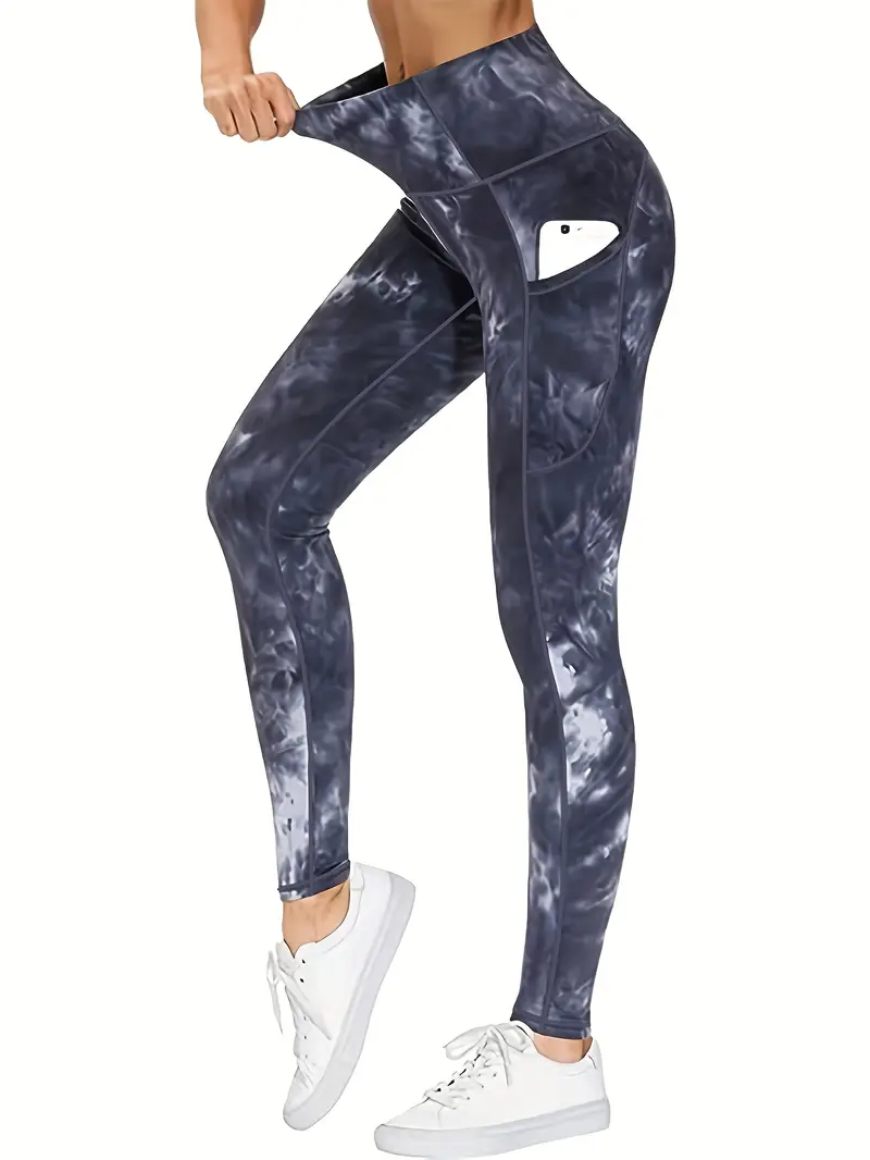 Plus Size Print Skinny Leggings Casual Every Day Stretchy Temu Denmark