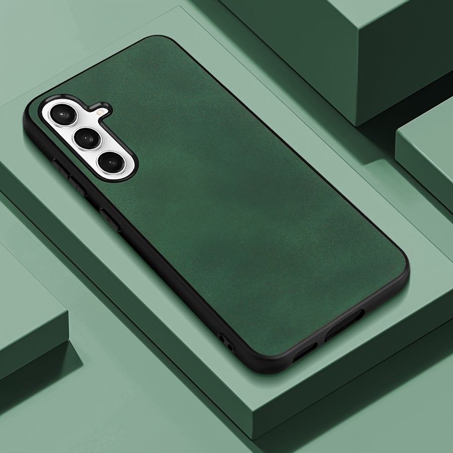 Luxury Premium Pu Leather Shockproof Phone Case Samsung - Temu Australia