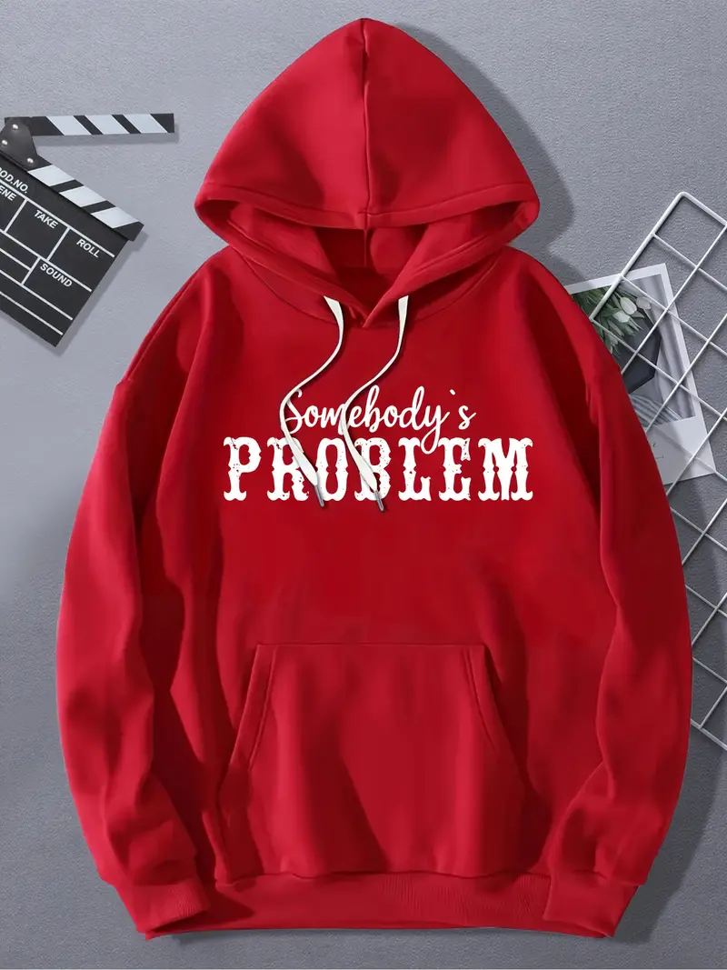Creative Letter Pattern Print Hoodie Cool Hoodies Men Mens Temu