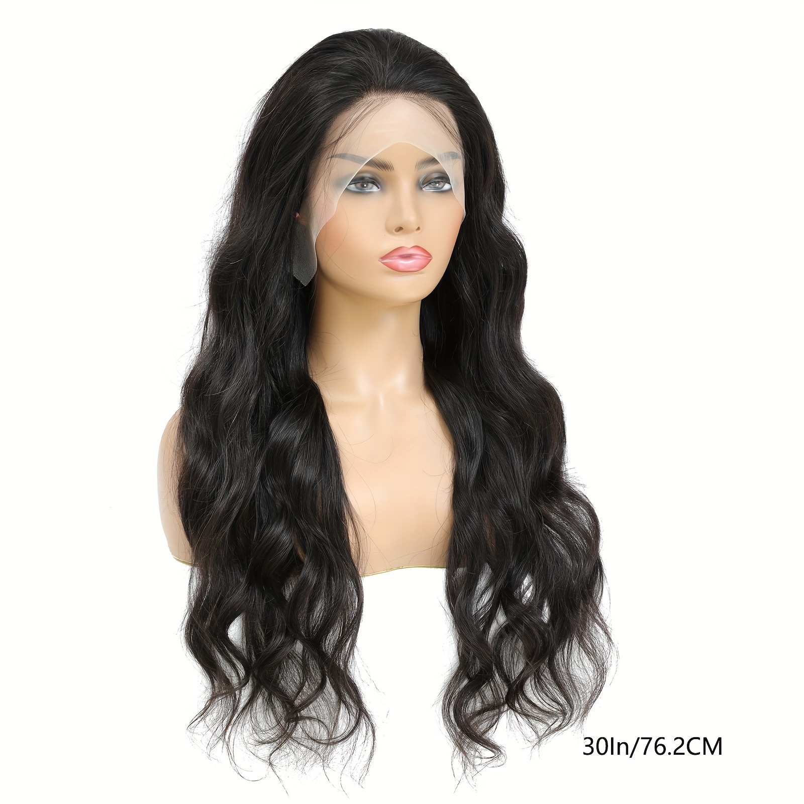 180% 13*4 perruques en dentelle hd body wave en cheveux - Temu France