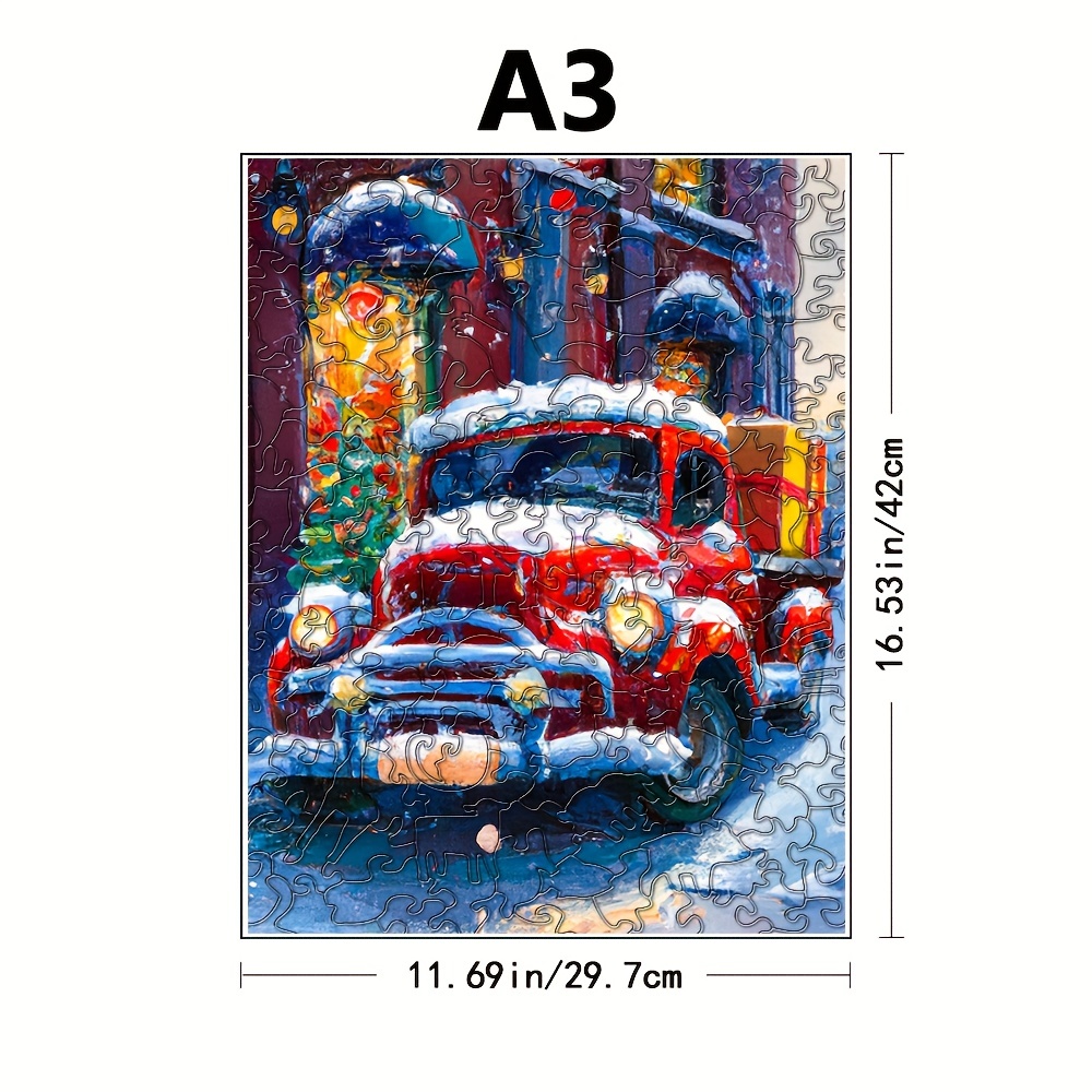 New Christmas Gift Wooden Puzzle Best Gift For Family And - Temu New ...