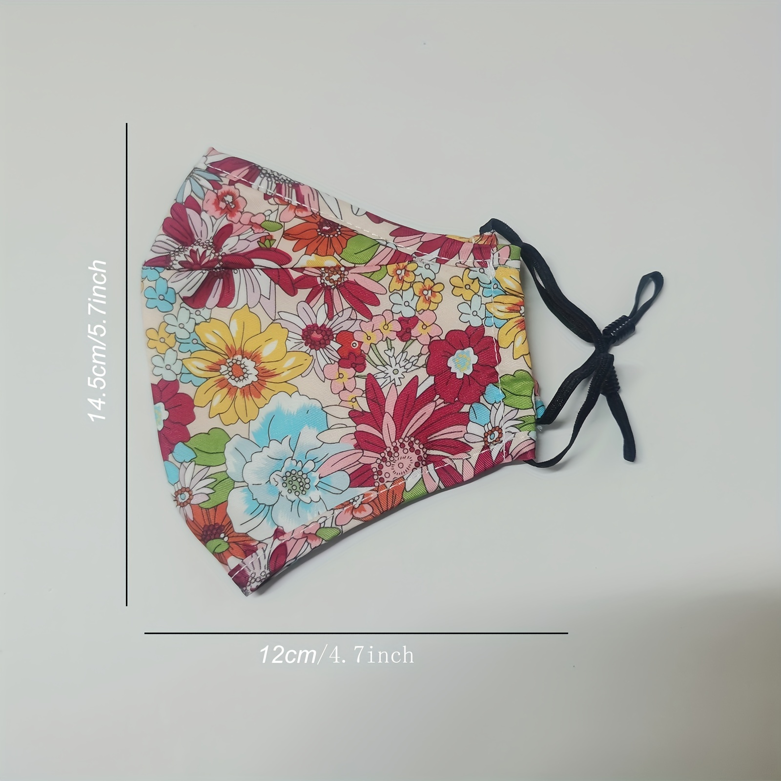 Reusable Washable Face Mask Build in Nose Wire Filter Pocket - Temu