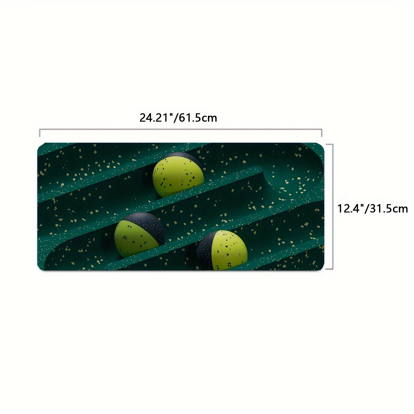 Green Pattern Desktop Office Accessories Mouse Pad - Temu Canada