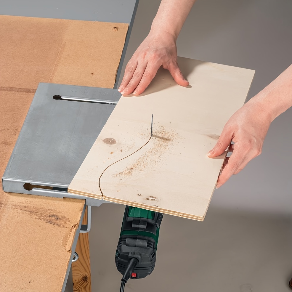 Curve Saw Wooden Splint Router Lift Kit Metal Router Lift - Temu