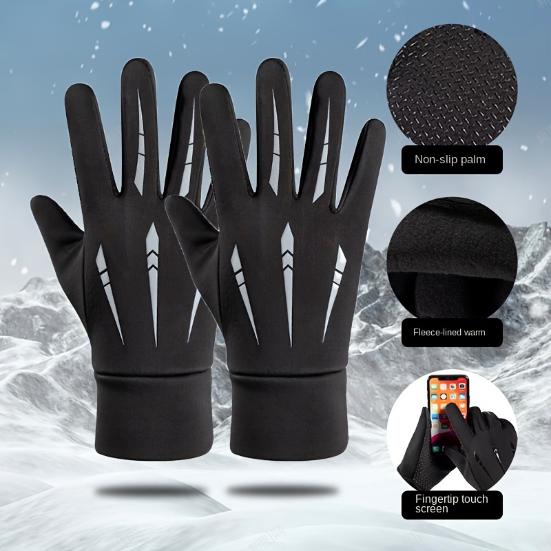 Windproof Waterproof Gloves Touchscreen Gloves Thermal - Temu United ...