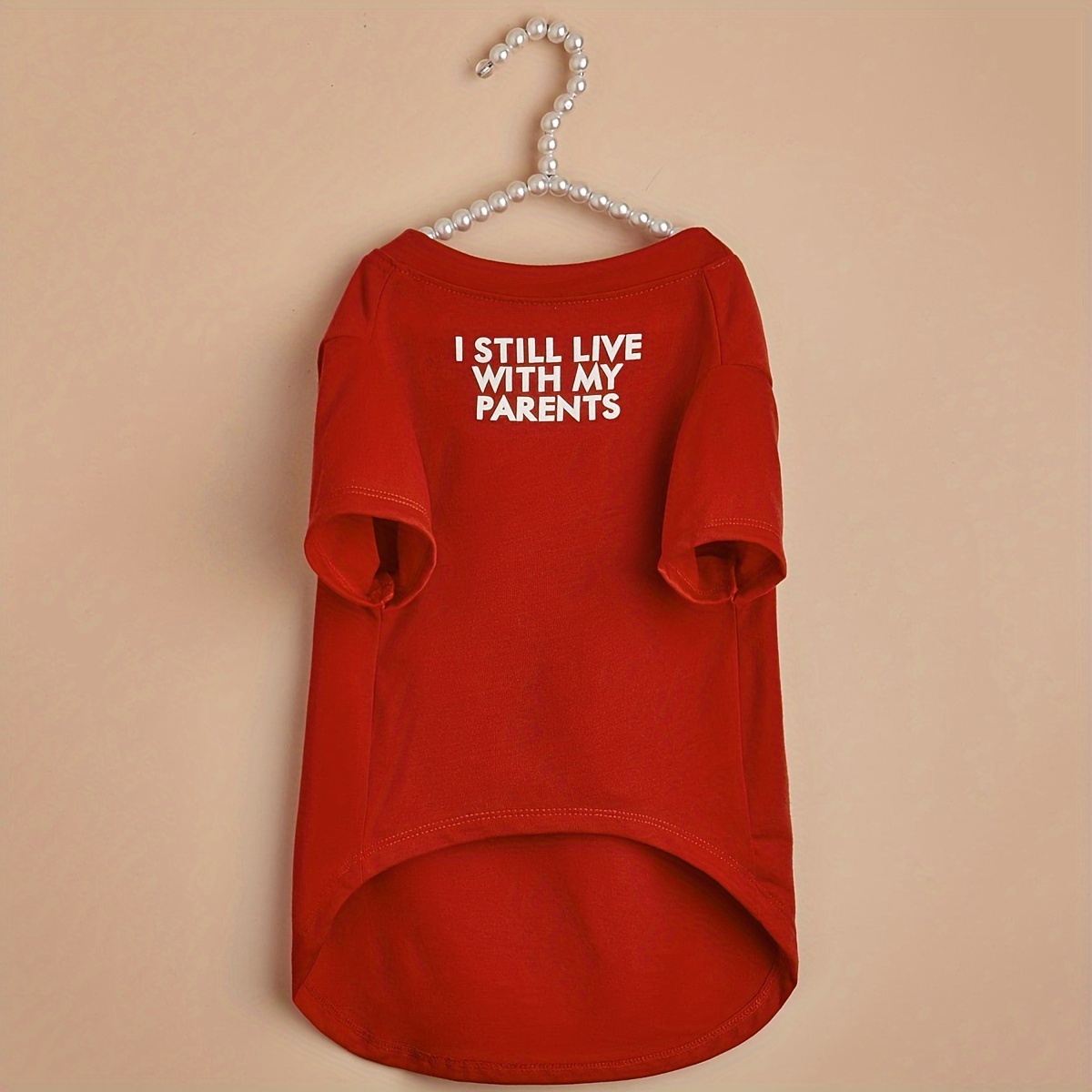 1pc Letter Graphic Dog Shirt Comfortable Dog T Shirt Pet Clothes For ...