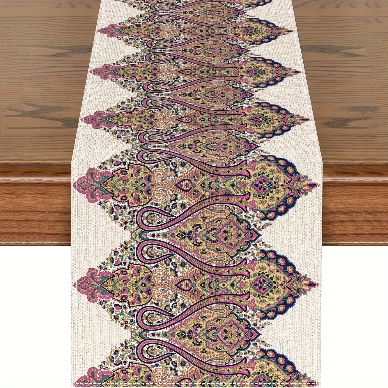 Boho Bohemian Table Runner Vintage Seasonal Table Runners - Temu United ...