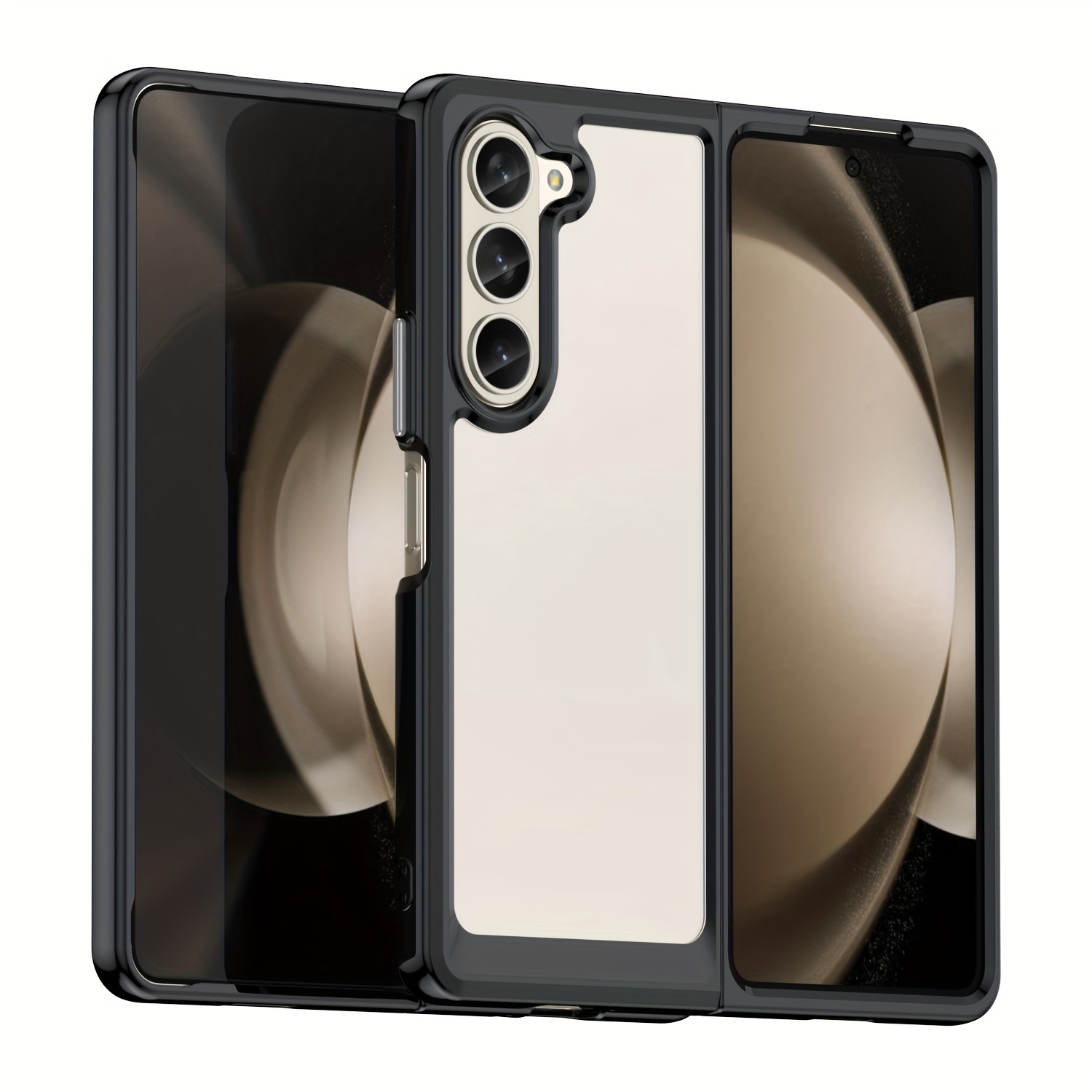 Highly Transparent And Non-yellowing Black Suitable For Galaxy Z Fold5 ...