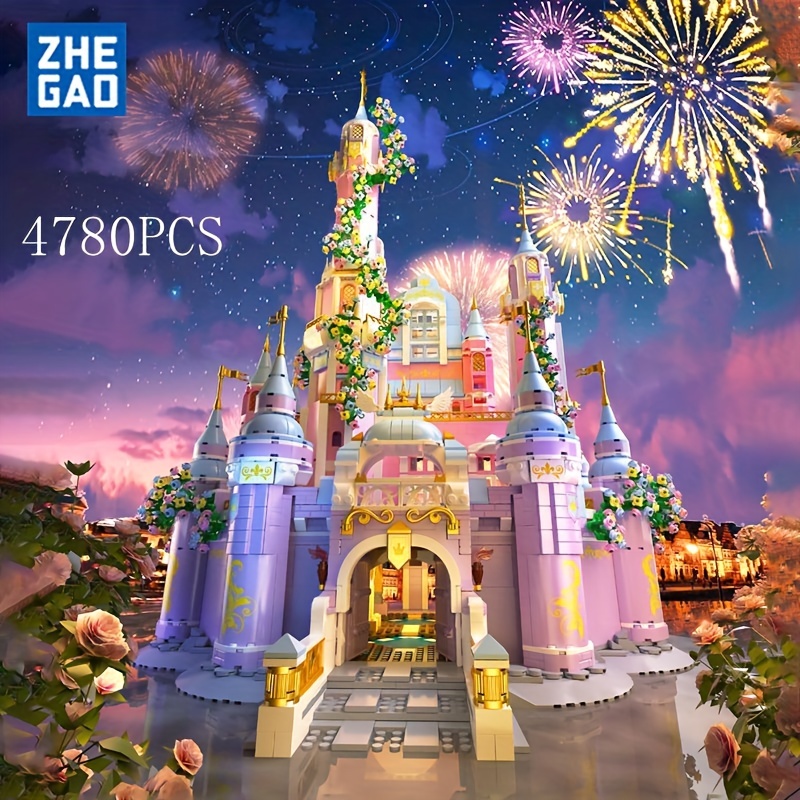 Dream Castle Building Blocks Diy Creative Puzzle Assembly - Temu Canada