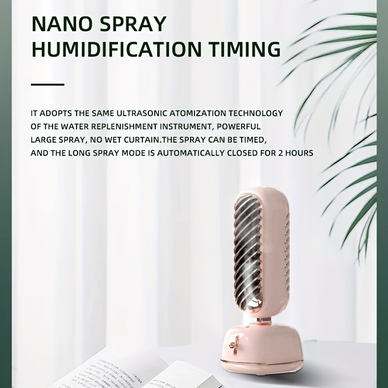 Usb Fan Humidifier 3 90° - Temu New Zealand