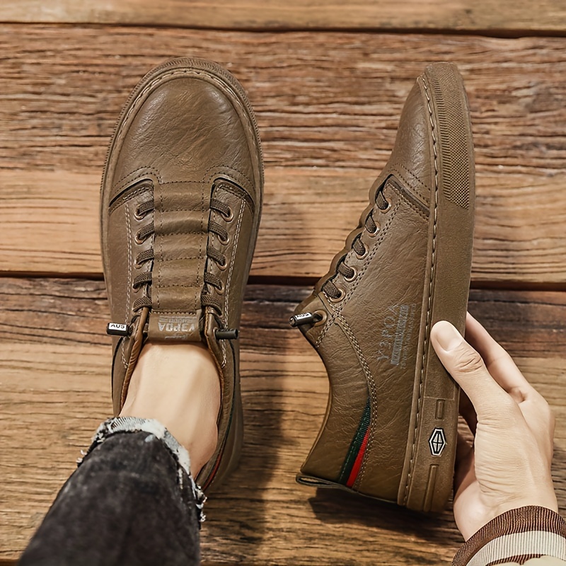 Zapatos De Skate Casuales Y De Moda Para Hombres Pu, Resistentes Al ...