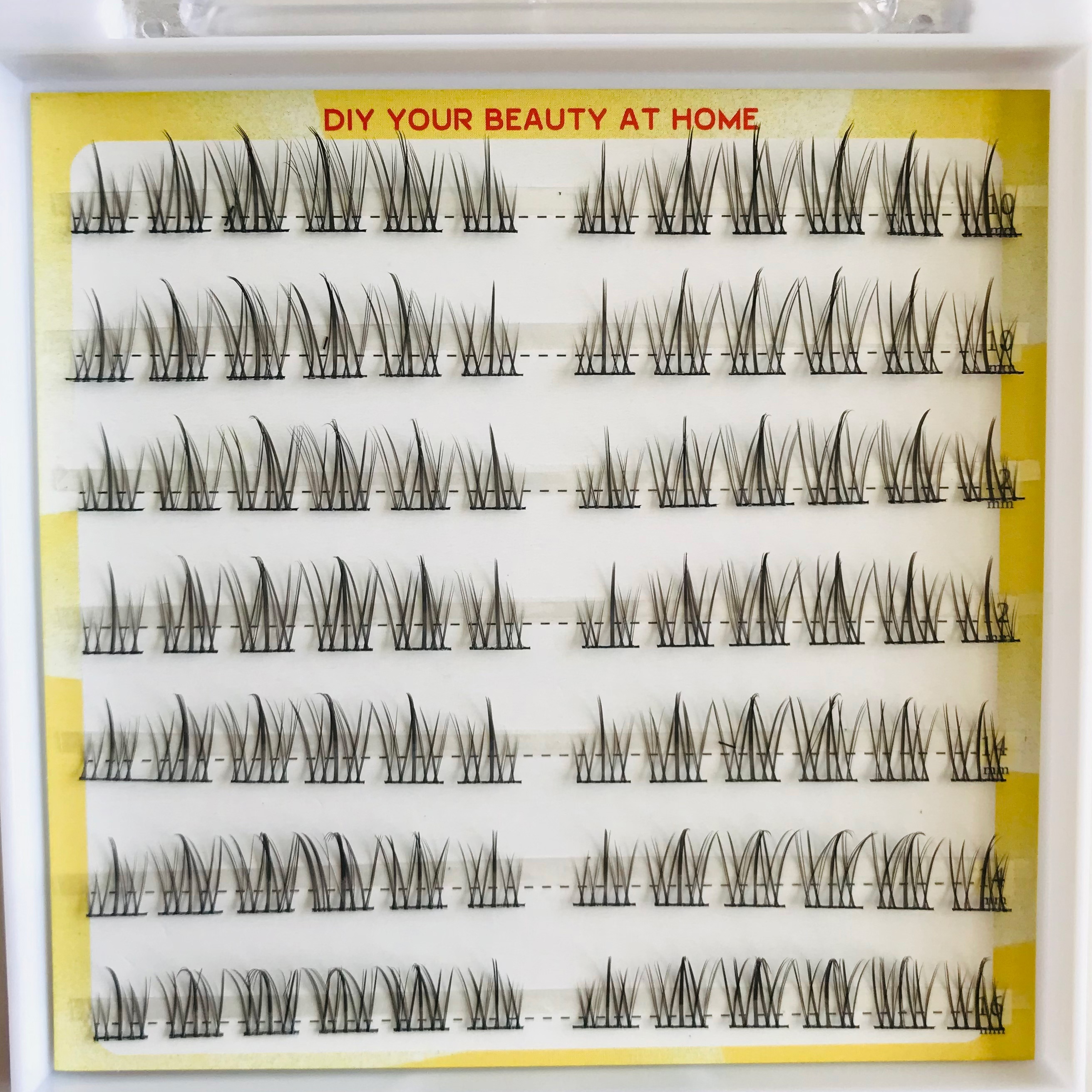 Diy Lower False Eyelashes Individual Cluster Lashes Brown - Temu Canada