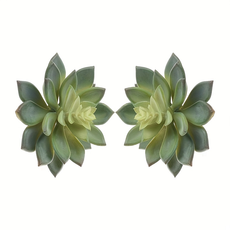 Pack Of 2 Realistic Cute Green Home Garden Artificial Plastic Snowdrop ...