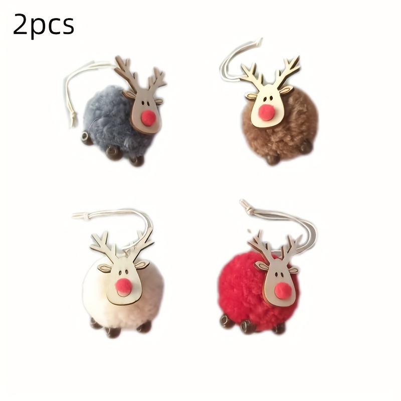 Elk Pendant Christmas Tree Pendant Pendant Decor Ornament - Temu Australia