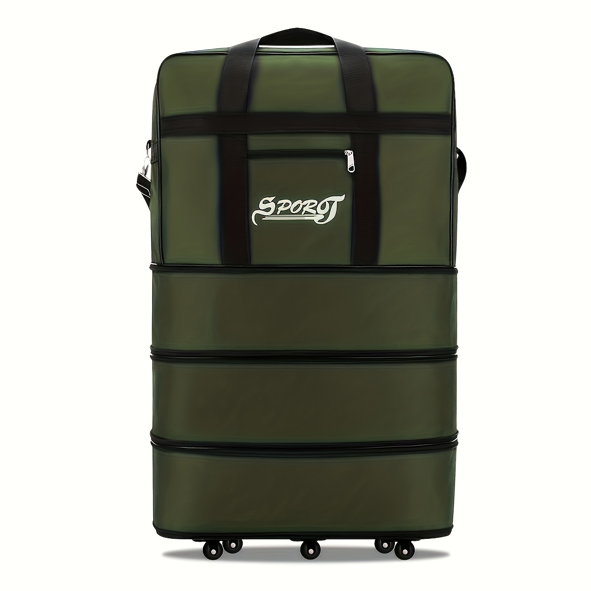 Large Capacity Expandable Travel Duffle Bag Lightweight - Temu Australia