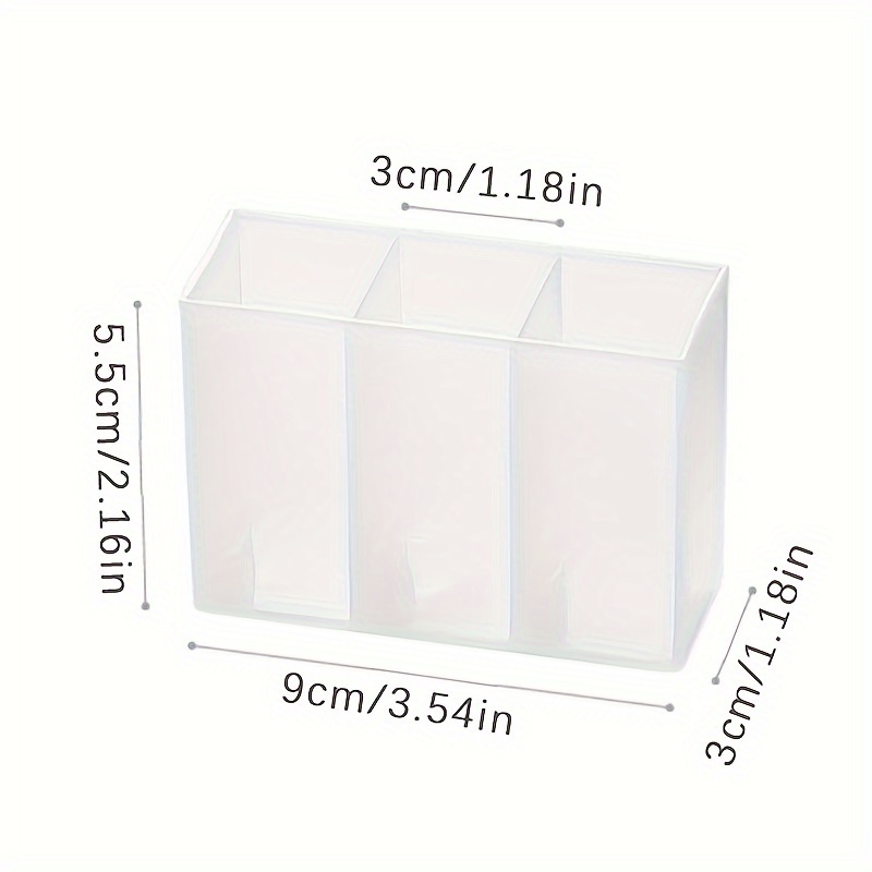 Plastic Wall Mounted Storage Box Finishing Organizer Mirror - Temu ...