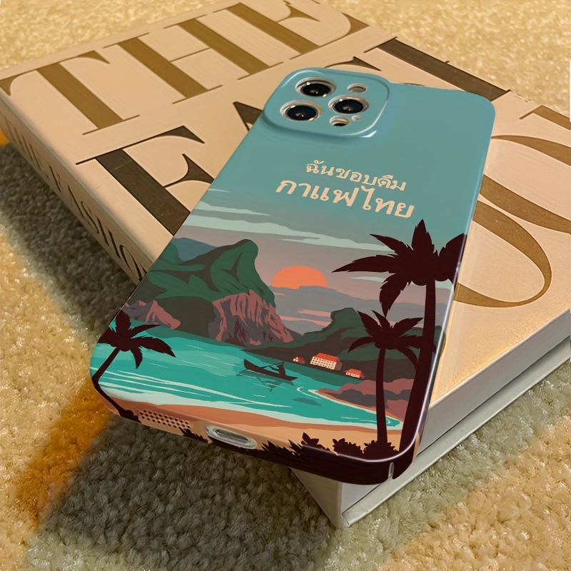 Phone Case With Landscape Graphic Anti-fall For Iphone 14 13 12 11 Pro Max Xs Max X Xr Gift For ...