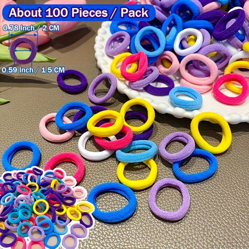 Hair Ties, Cute Girl's Hair Ropes, Soft Ponytail Holder For Children ...