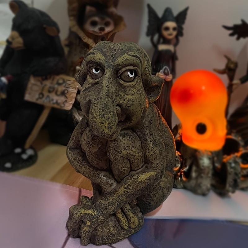 Add A Spooky Touch Garden Gothic Resin Handicraft Statue - Temu Australia