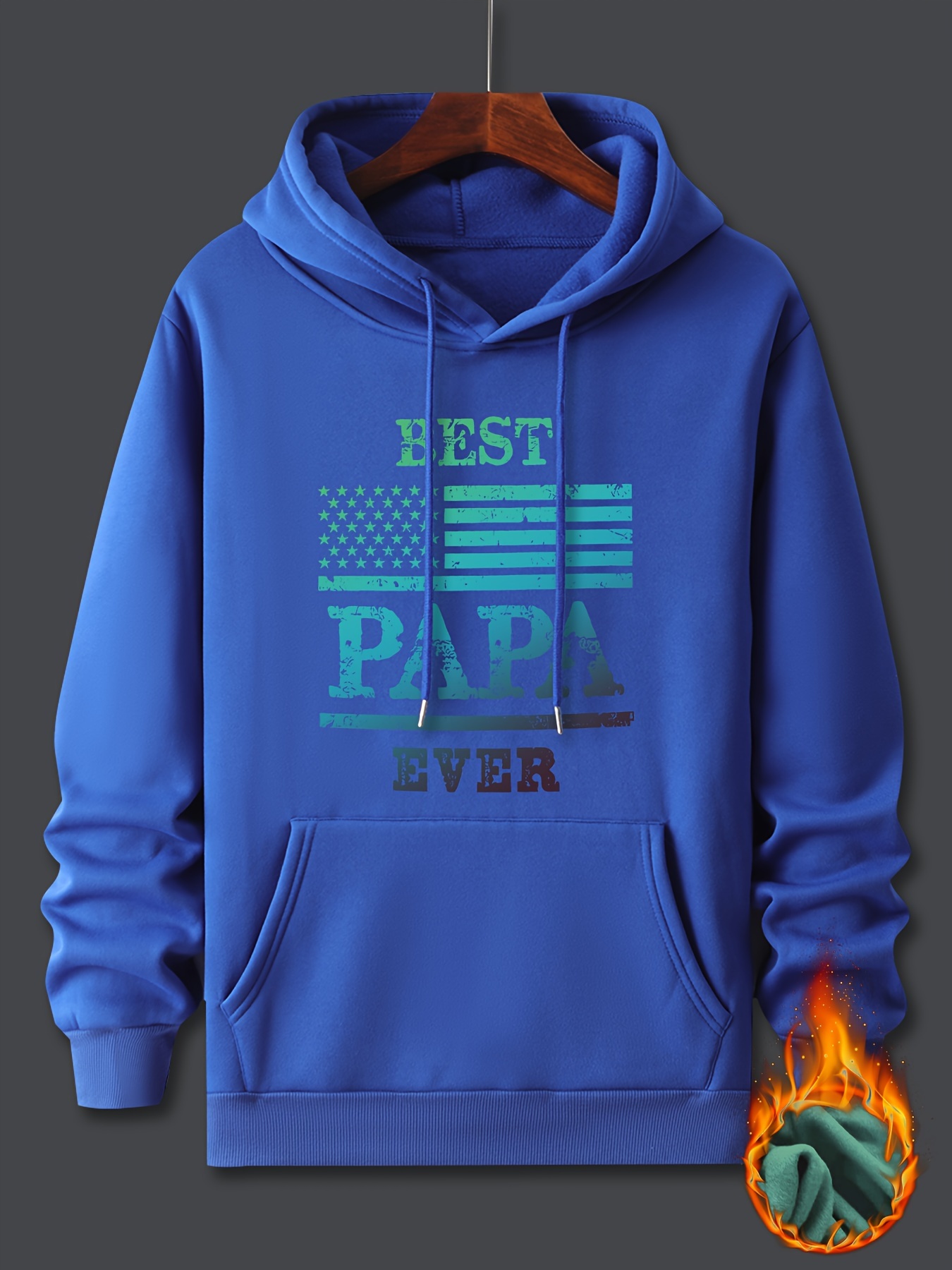 American Flag Print Hoodie Cool Hoodies Men Men's Casual - Temu Australia