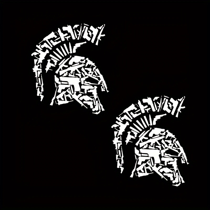 Sparta Helmet Car Stickers Laptop Water Bottle Motorcycle - Temu South ...