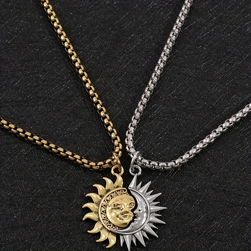 Sun Moon Asymmetrical Accessories - Temu United Kingdom