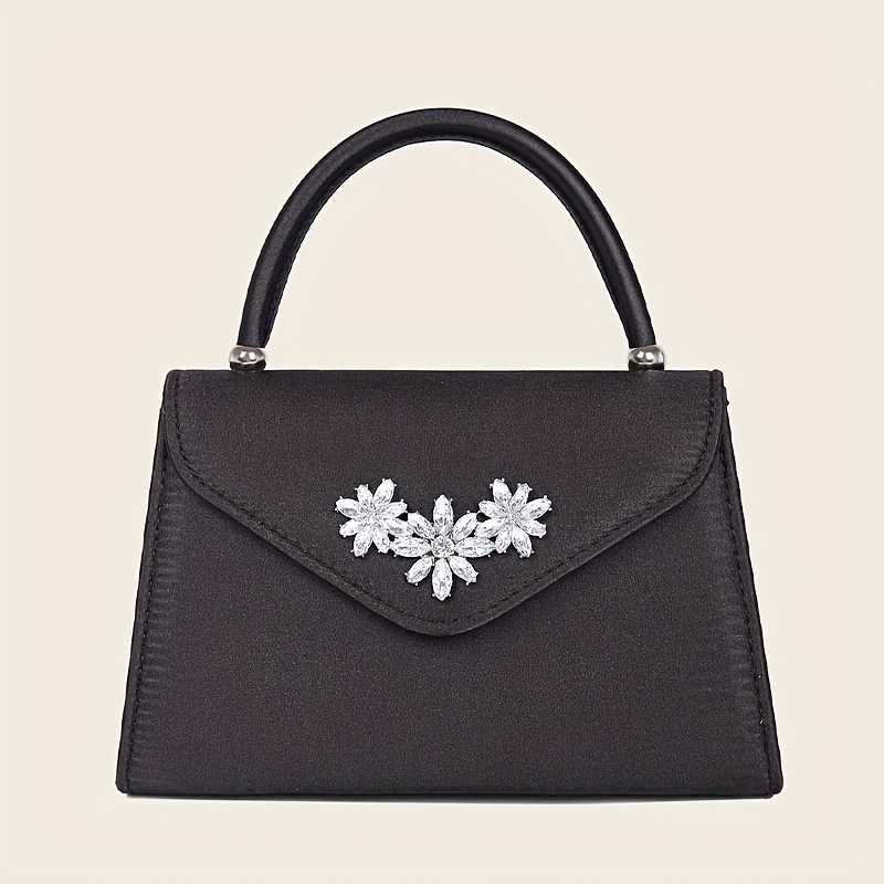 Floral Lace Evening Handbags Elegant Embroidery Clutch Purse - Temu New ...