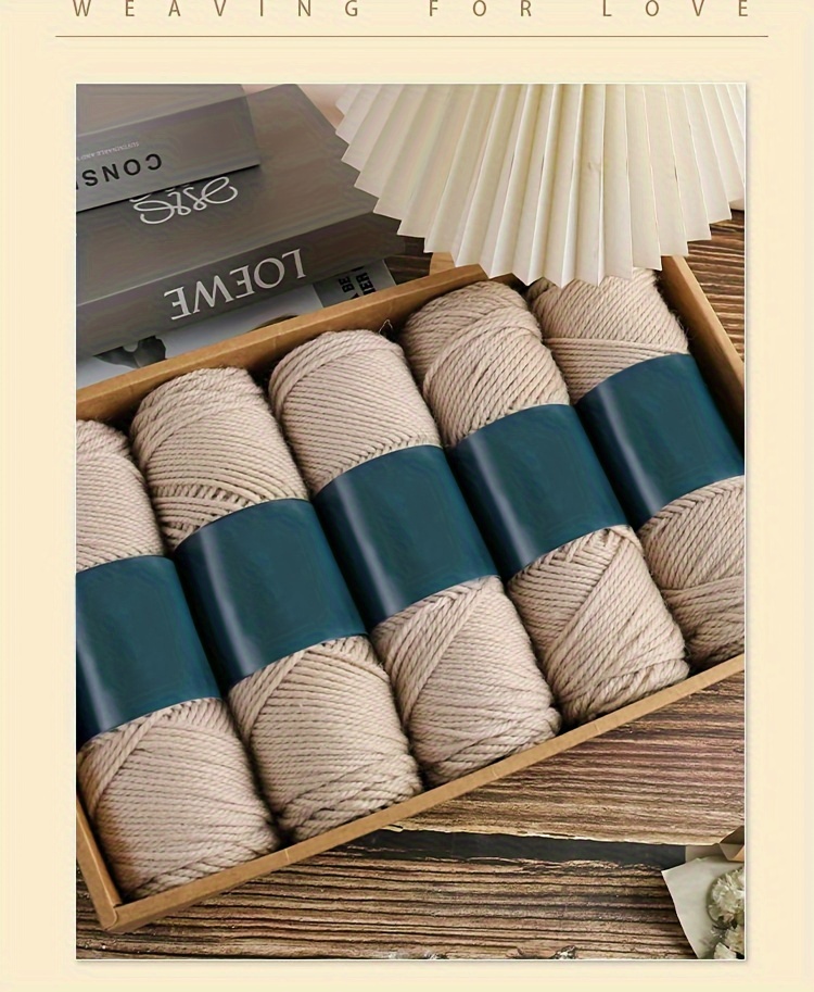 Acrylic Yarn 95% Alpaca 5% Medium Thickness Yarn Suitable - Temu