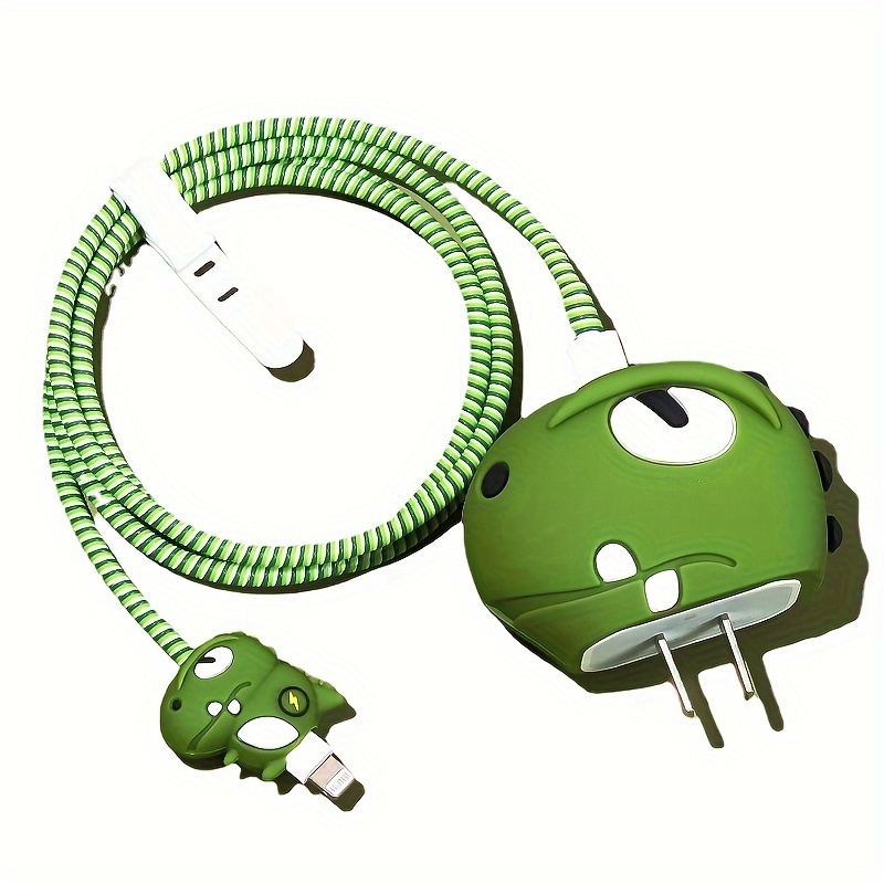 Conjunto Protectores Cable Cartoondata 18w 20w Saver Charger - Temu Mexico