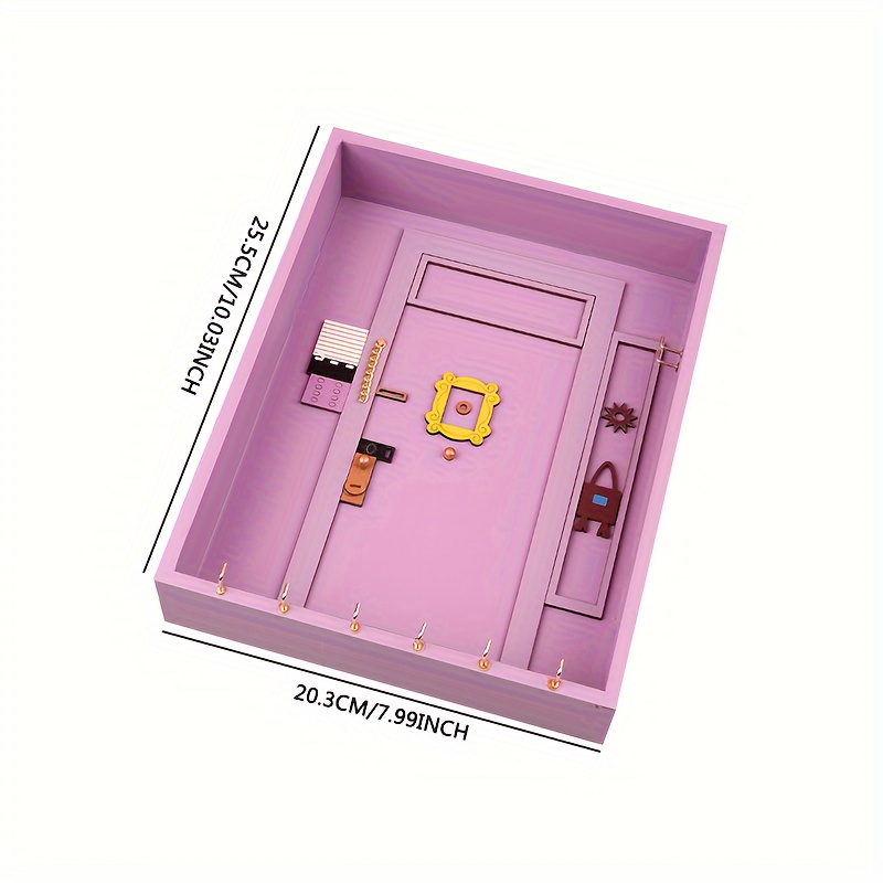 Key Holder Wall Rack Aesthetic Room Decor Home Decor Kitchen - Temu ...