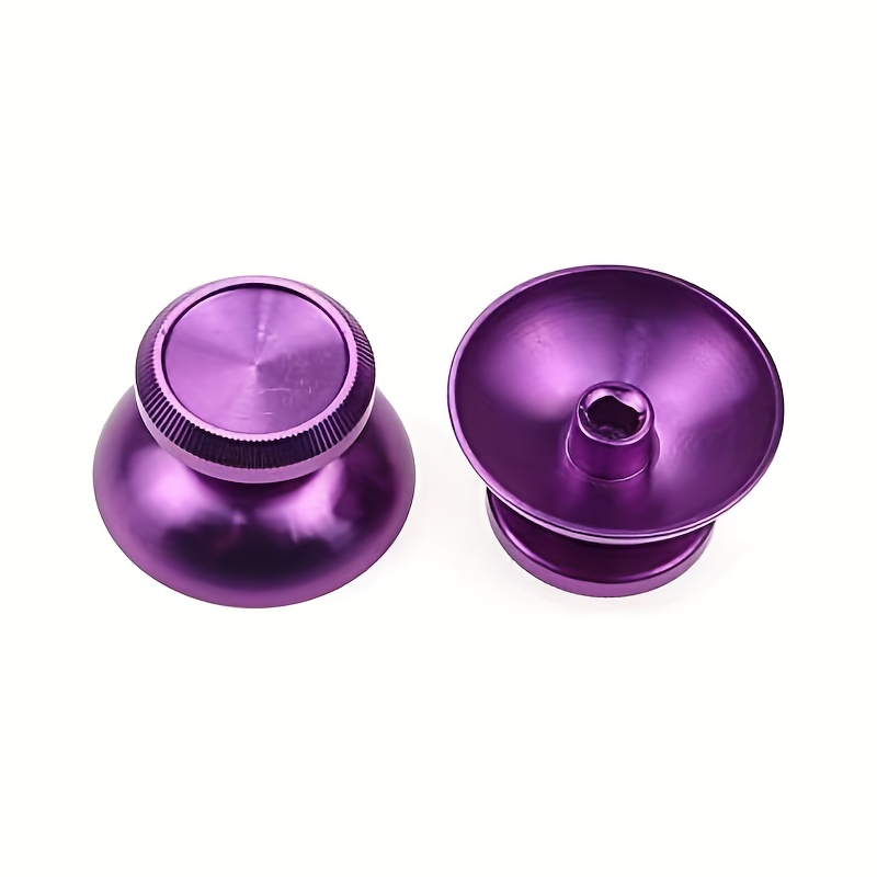 2pcs aluminum metal for 3d joystick cap thumbstick replacement repair ...