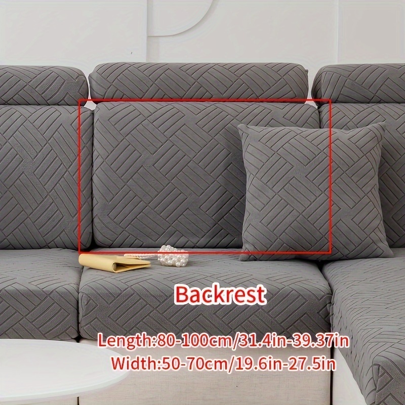 1pc Sofa Slipcover Anti Slip Elastic Anti Cat Scratch Sofa - Temu ...