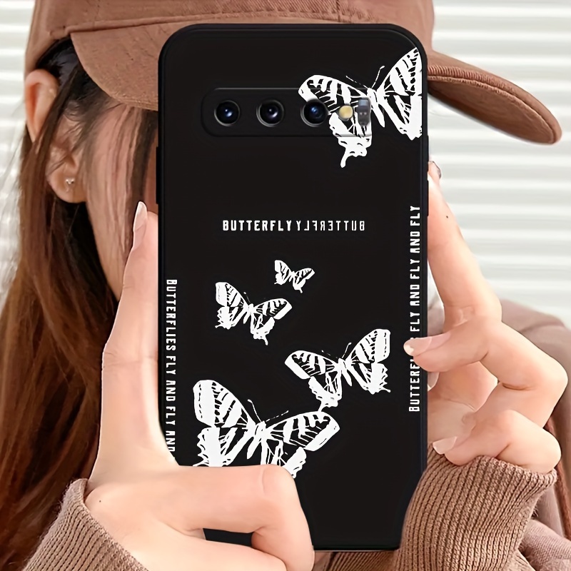 Double Shadow Butterfly Pattern Phone Case Suitable Samsung - Temu ...