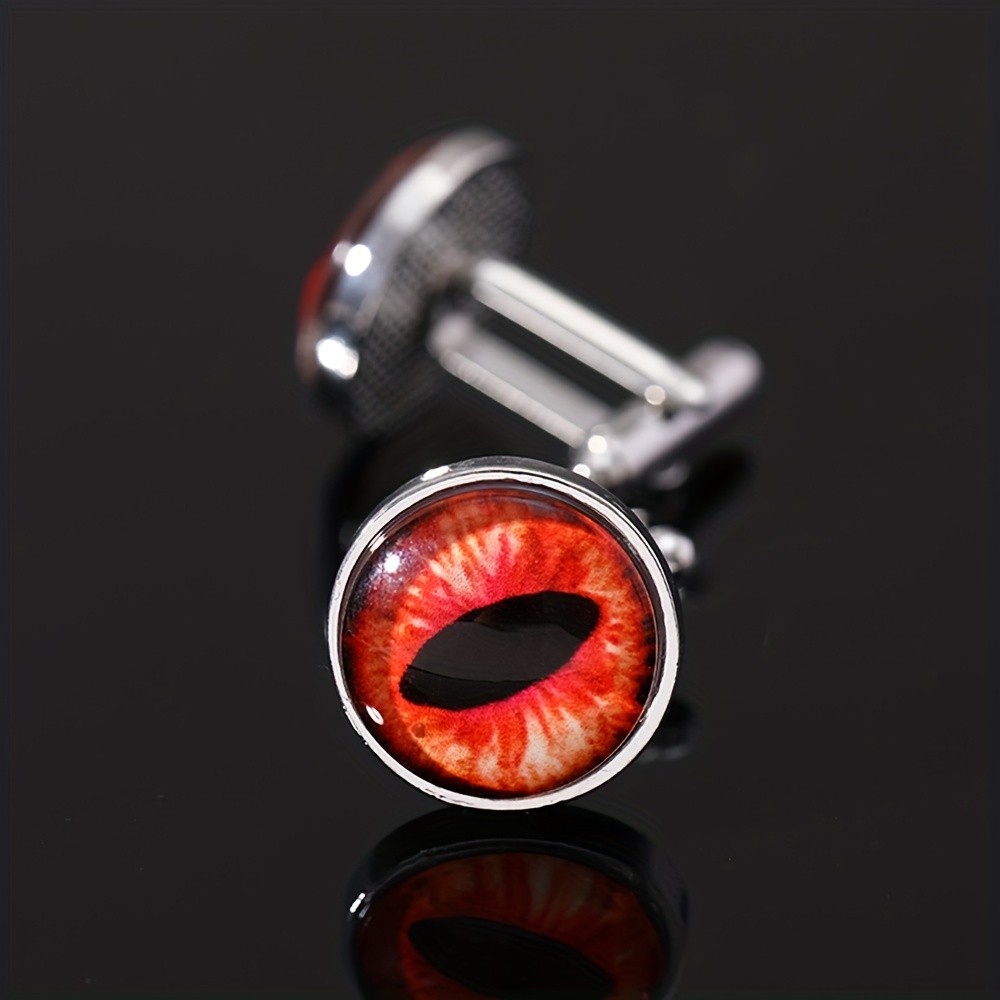1pair Eye Animal Eyelet Cufflinks Accessories Shirt High End Jewelry ...