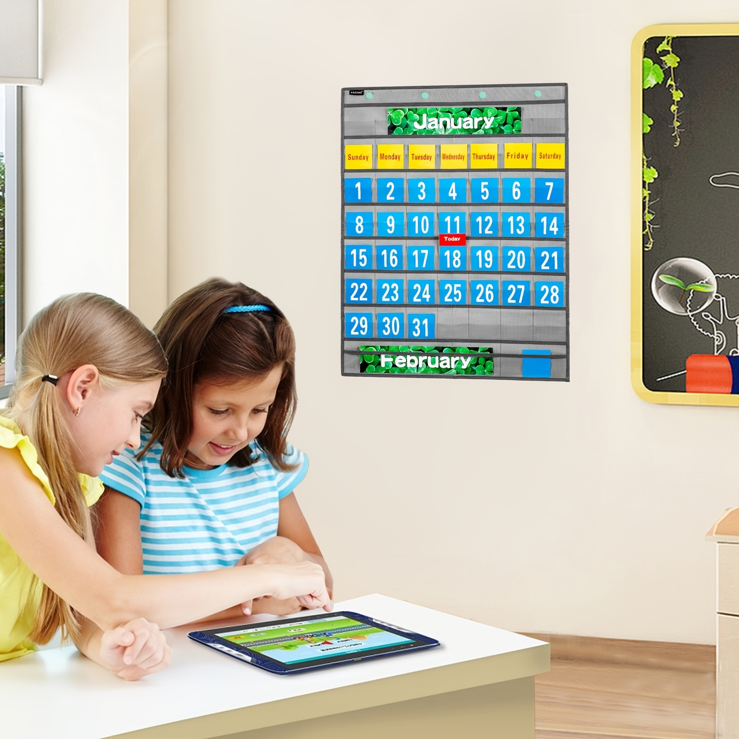 Organize Your Classroom With The Scholastic Monthly Calendar - Temu