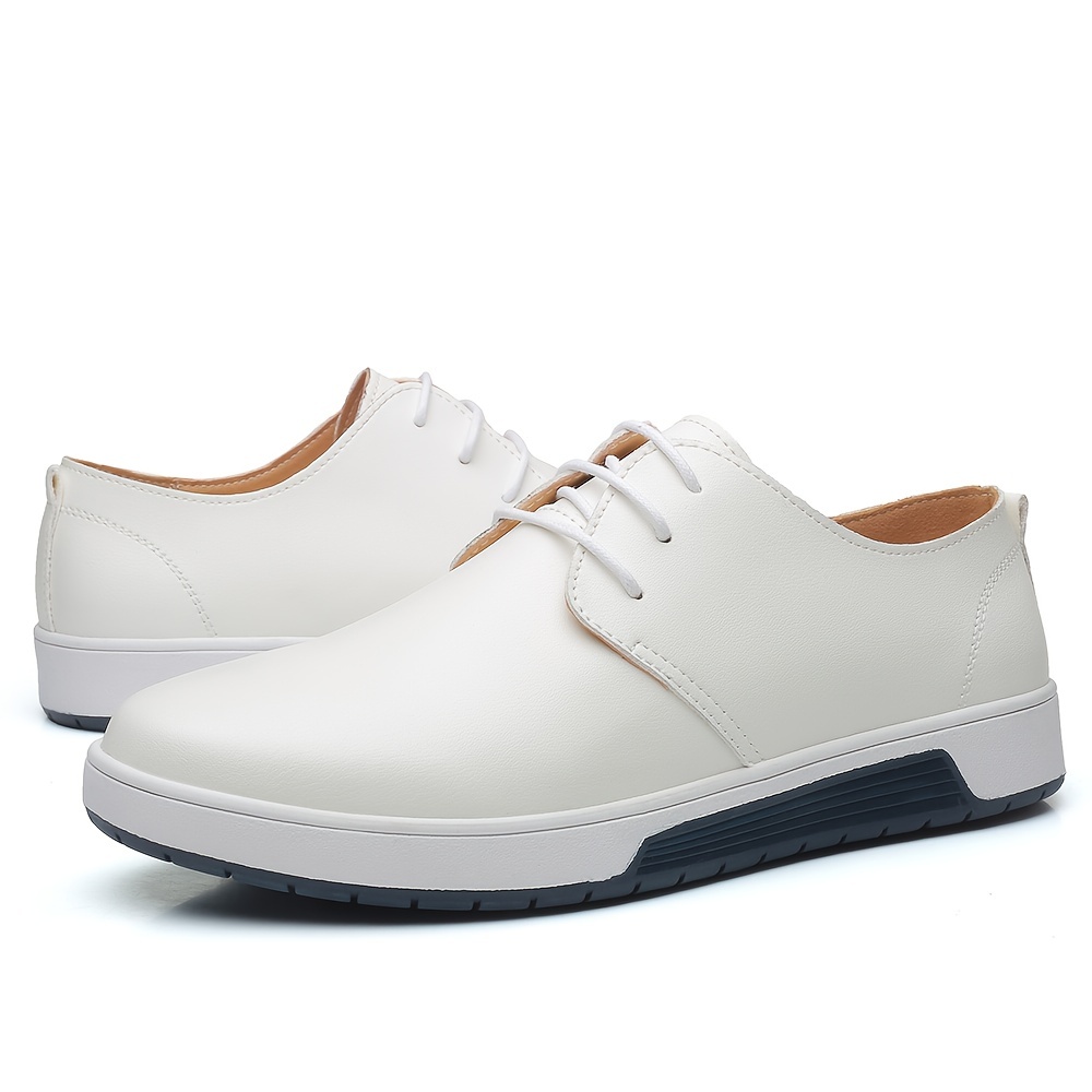 Mens Derby Shoes Casual Walking Shoes Lace Up Front Shoes For Men - Men ...