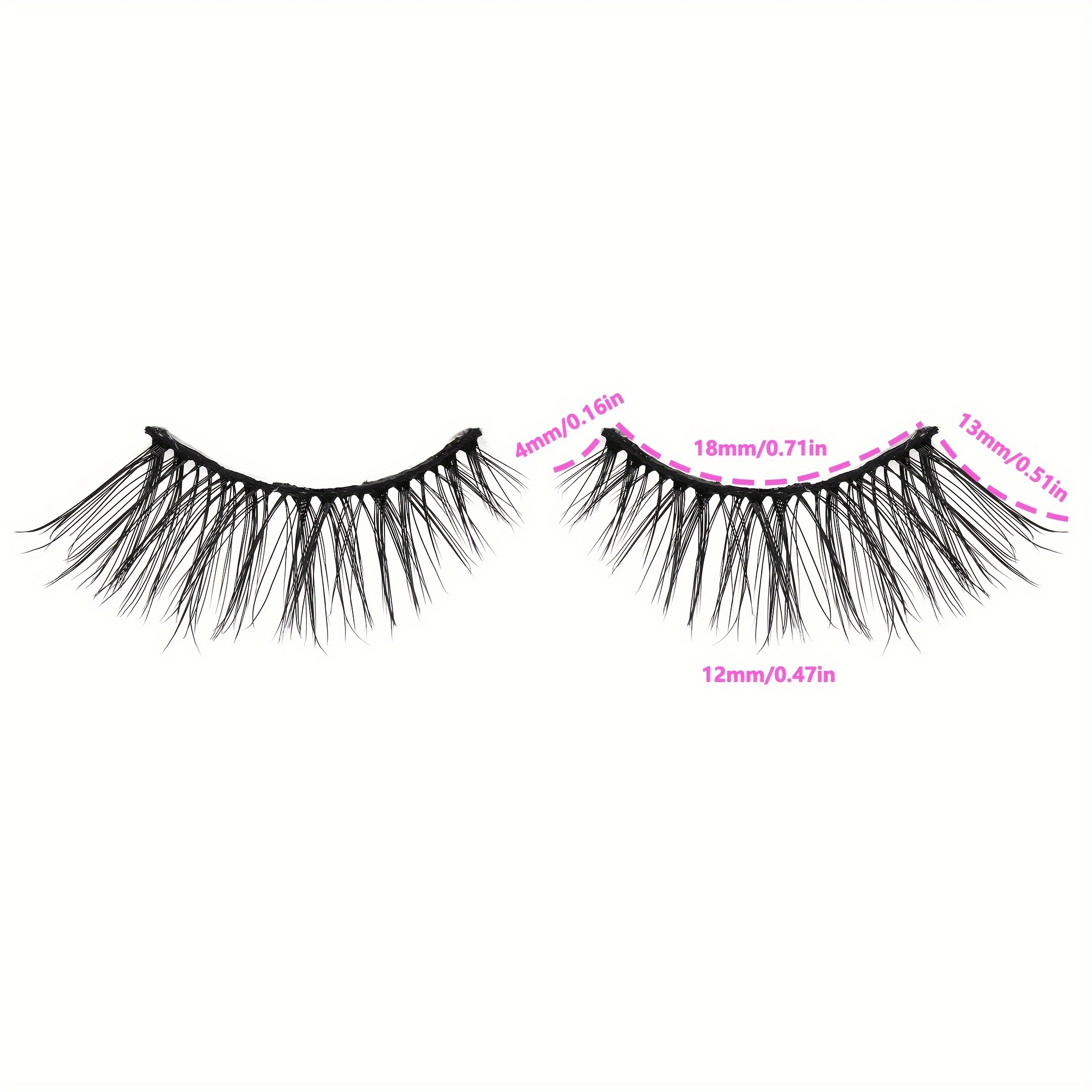 false eyelashes full layered mink lashes cat - Temu Australia